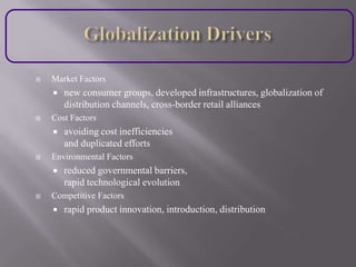 Introduction to global strategic planning and market expansion | PPTX