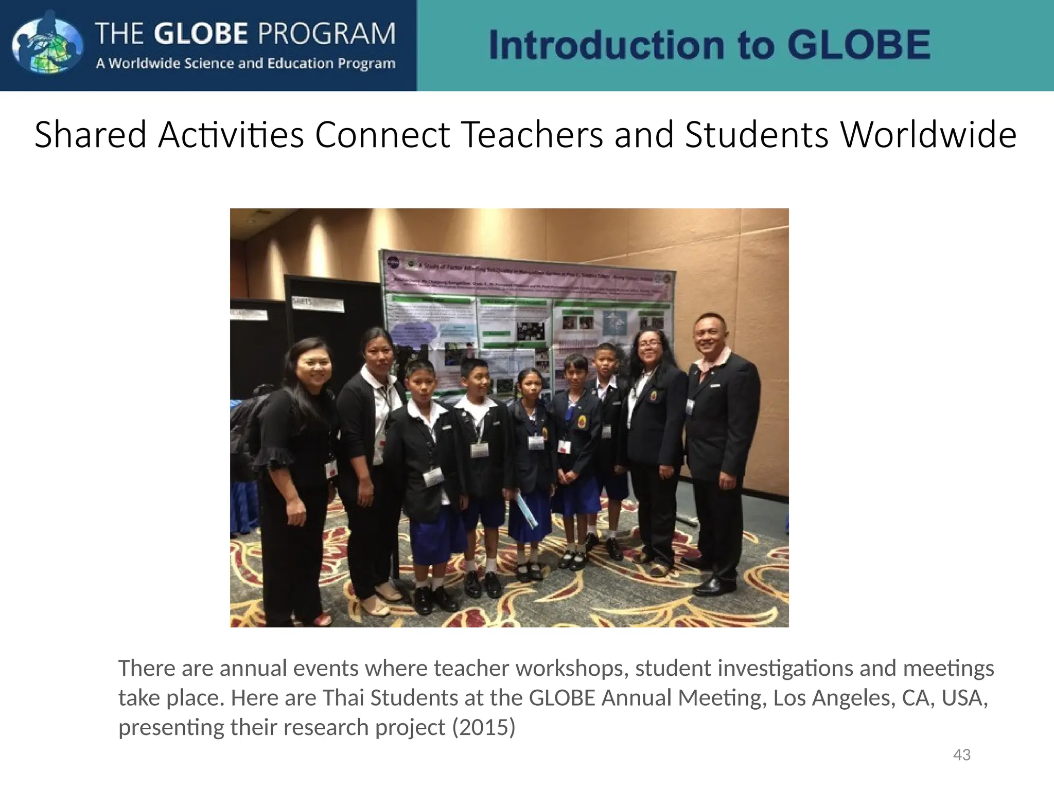 Introduction to GLOBE a presentation to identify globe project. | PPT