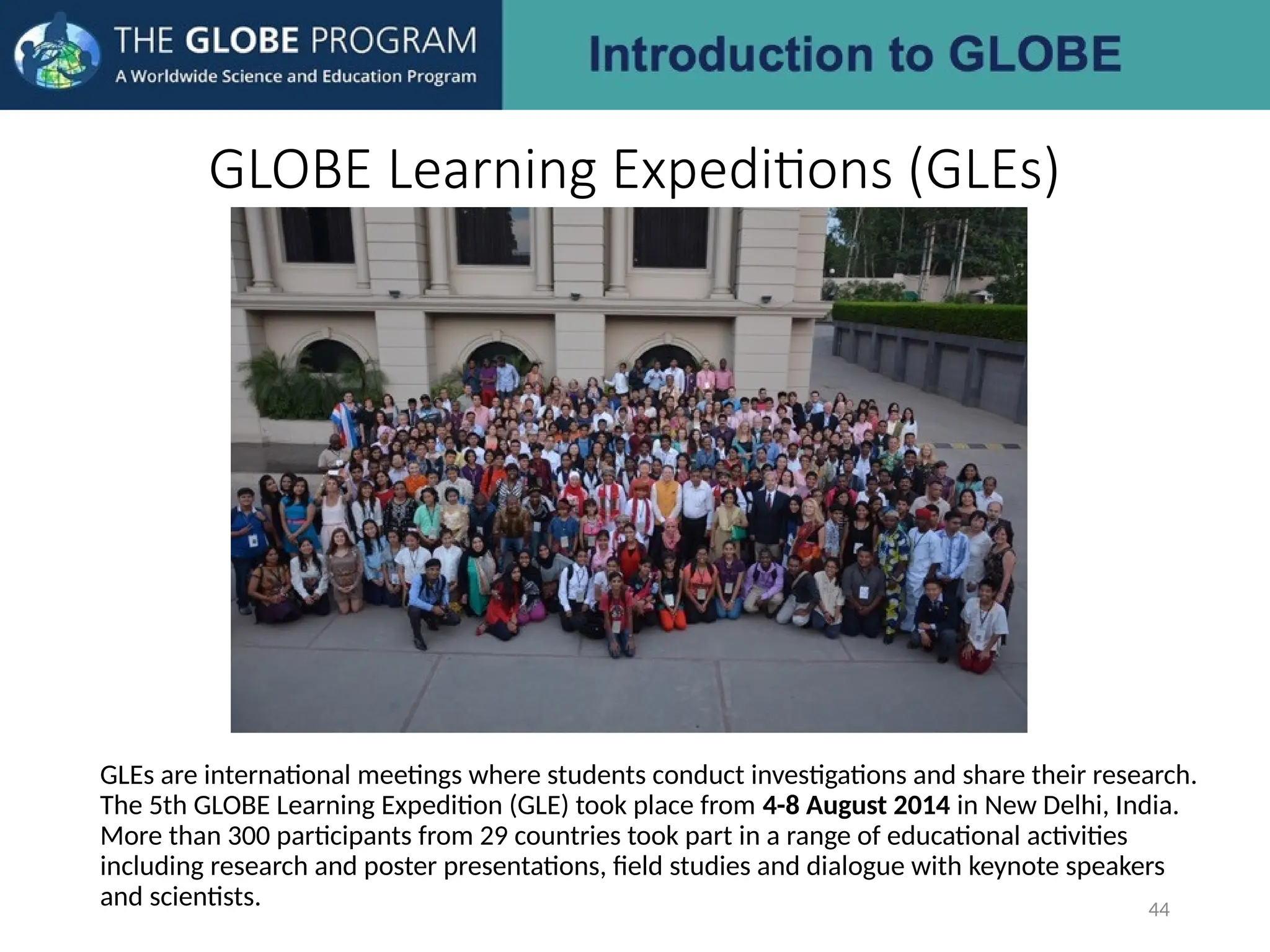 Introduction to GLOBE a presentation to identify globe project. | PPTX