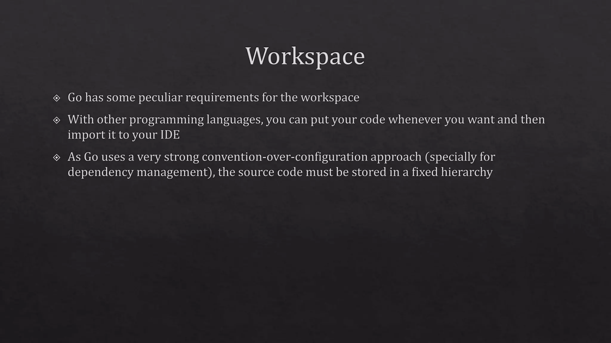 Introduction to Go | PPTX