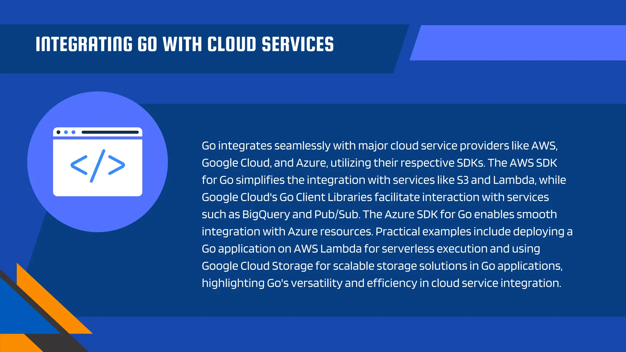 Introduction to Go in Cloud Computing by startelelogic | PPT