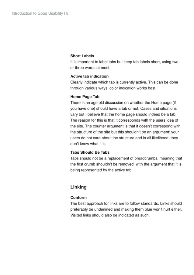 Introduction to good_usability | PDF