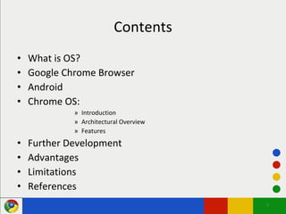 Introduction To Google Chrome Os | PPT