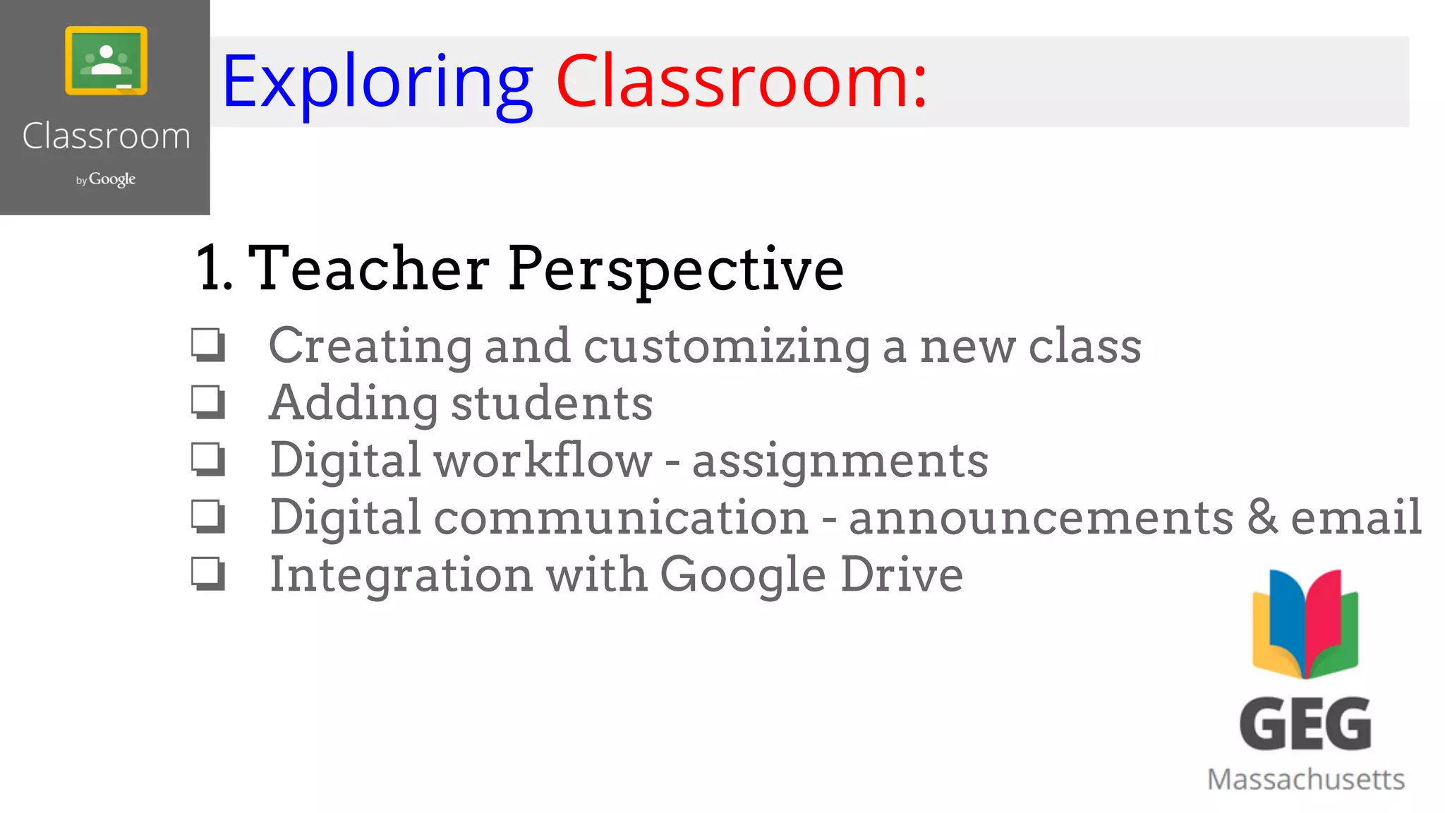 Introduction to Google Classroom | PDF