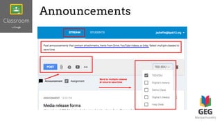 Introduction to Google Classroom | PDF
