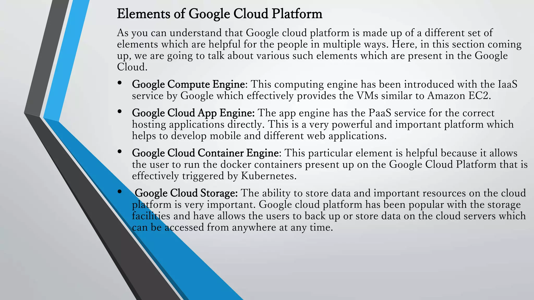 Introduction to google cloud platform | PPT