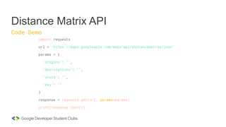 Introduction to Google Cloud Platform and APIs | PDF