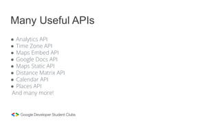 Introduction to Google Cloud Platform and APIs | PDF