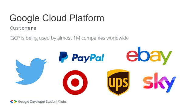 Introduction to Google Cloud Platform and APIs | PPT