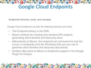 Introduction to google endpoints | PPT