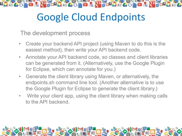 Introduction to google endpoints | PPT