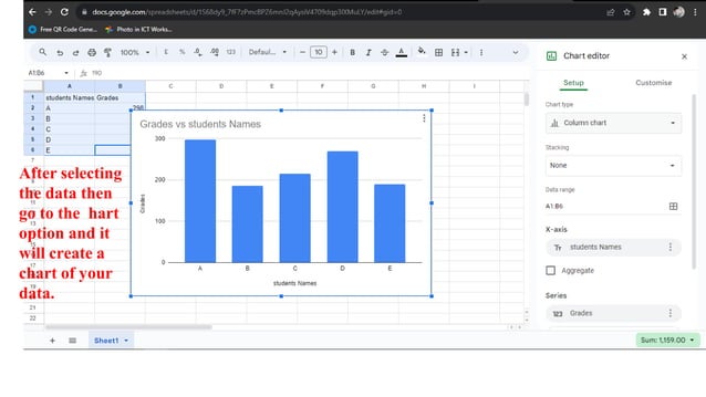 Introduction to Google Form & Google Sheets.pptx | Internet | Computing