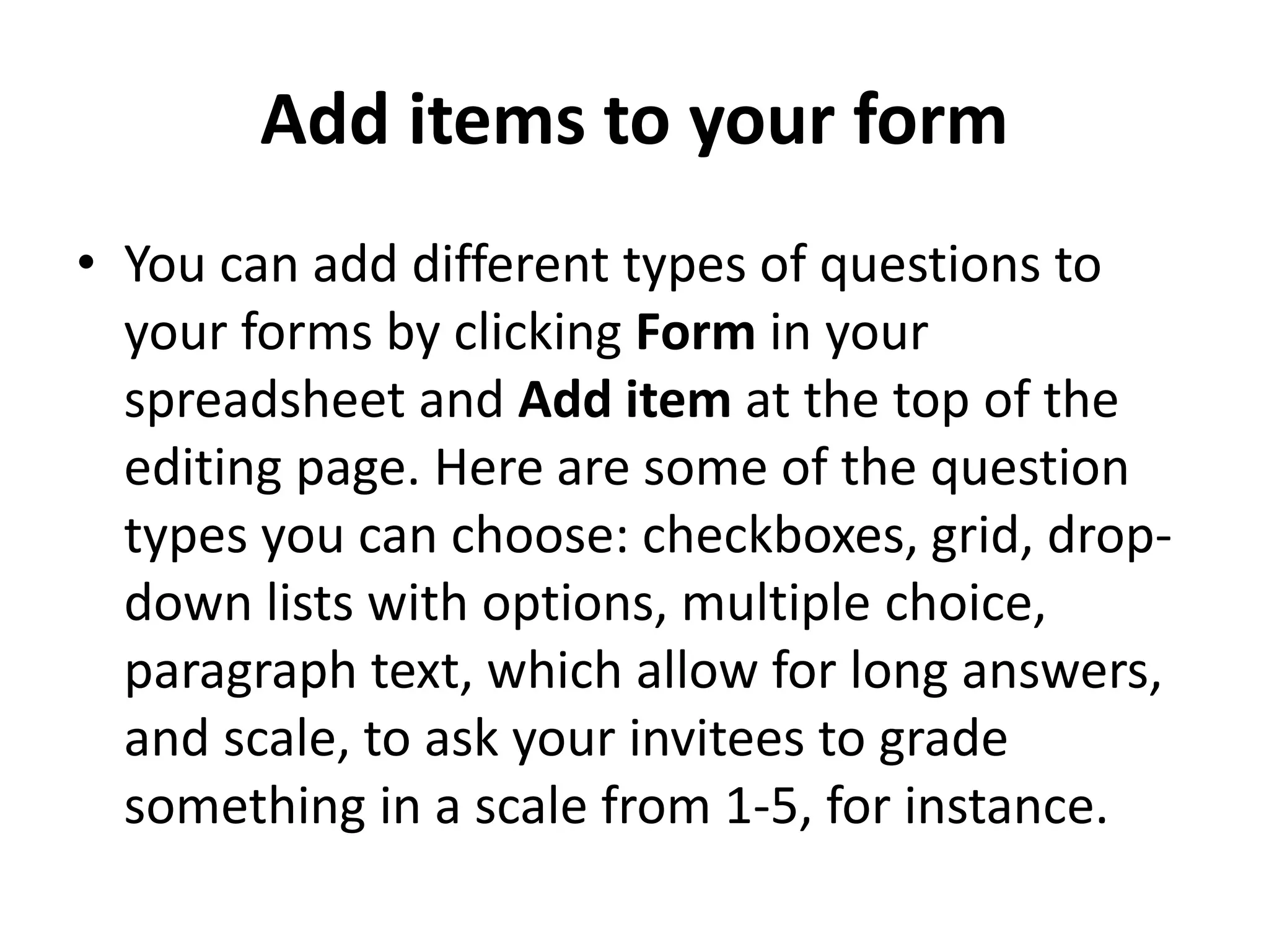 Introduction to Google Forms | PPTX