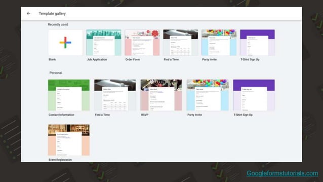 Google forms tutorial - Create a form in few minutes | PPT