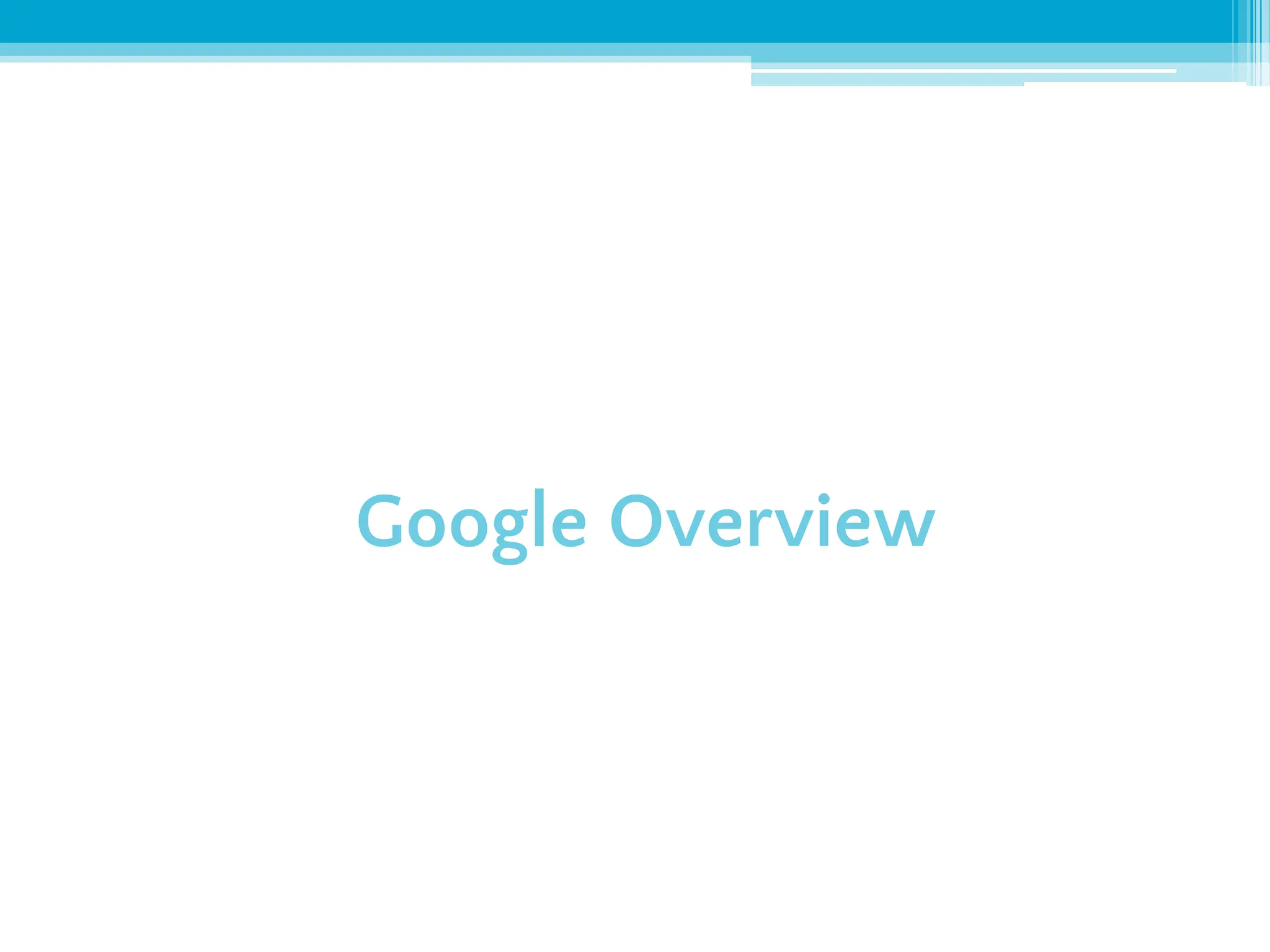 Introduction to Google Productivity Tools for Office and Personal Use | PDF
