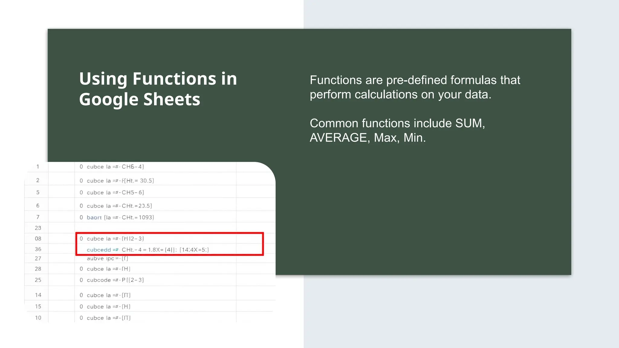 Introducing google sheets and how to use it | PPTX