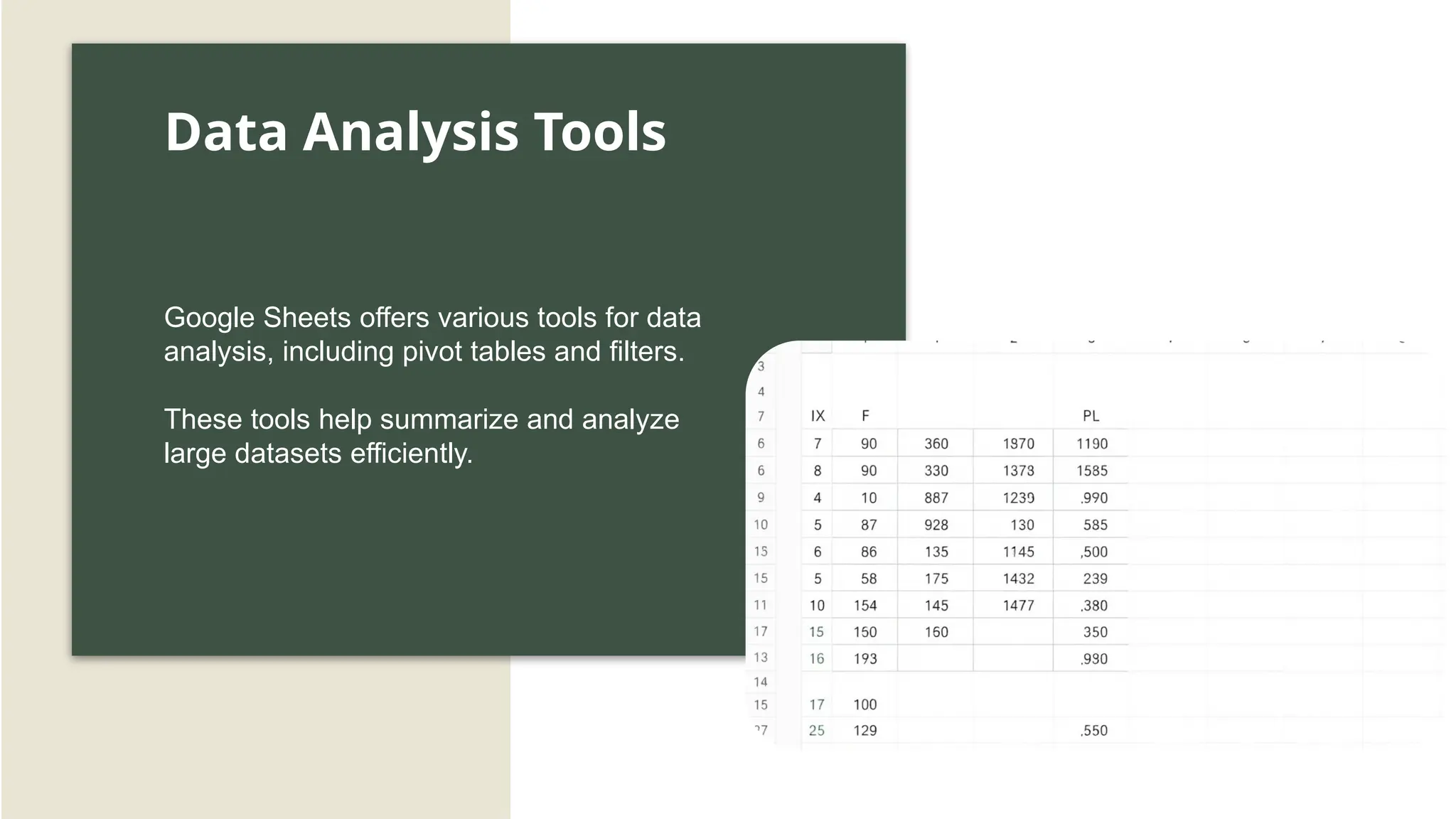 Introducing google sheets and how to use it | PPTX