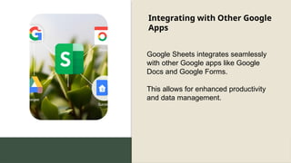 Introducing google sheets and how to use it | PPTX