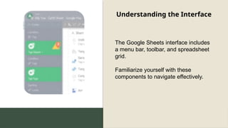 Introducing google sheets and how to use it | PPTX