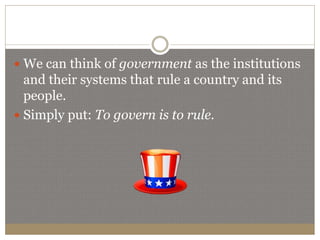 Introduction to government | PPT