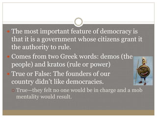 Introduction to government | PPT