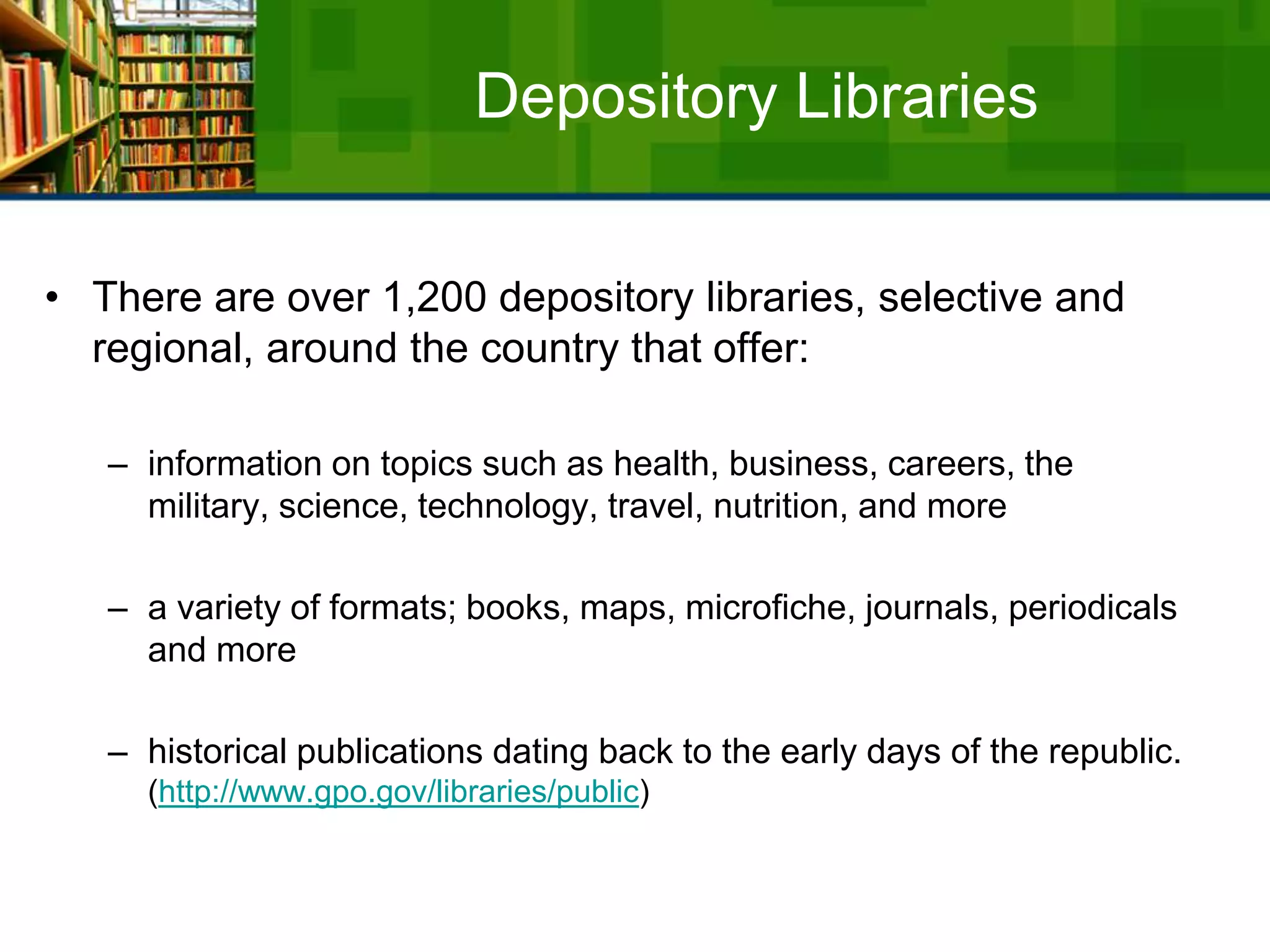 Introduction to government documents | PPTX