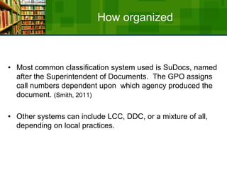 Introduction to government documents | PPTX