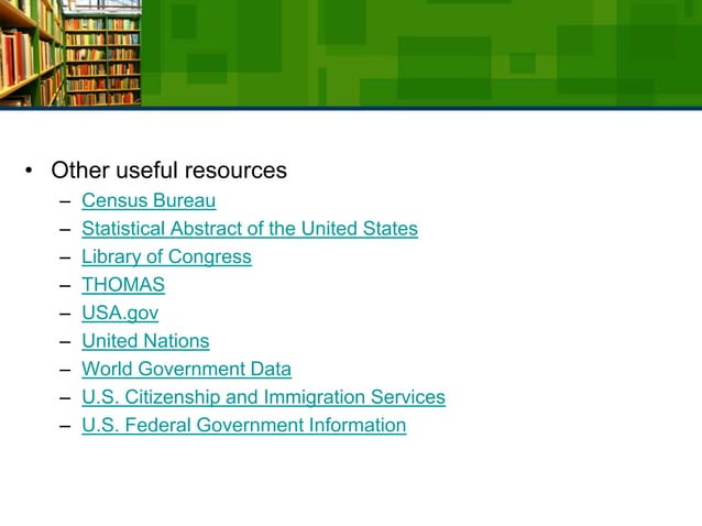 Introduction to government documents | PPT