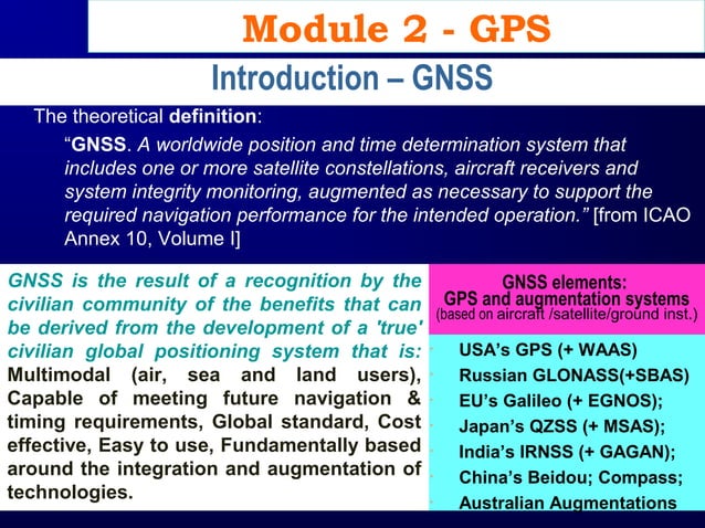 Introduction to gps and gnss | PPT | Auto Navigation Systems | Auto Technology