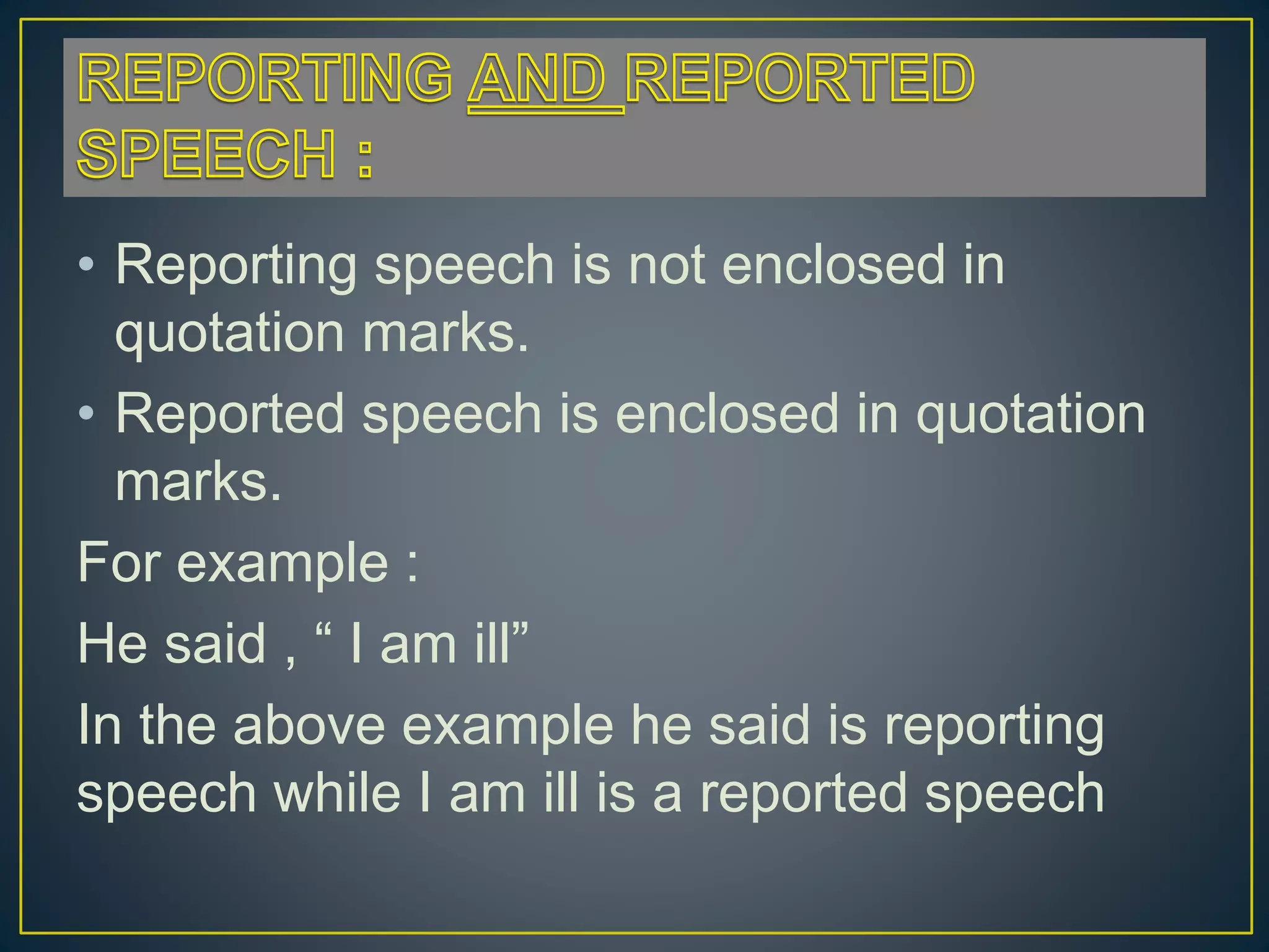 DIRECT AND INDIRECT NARRATION | PPTX