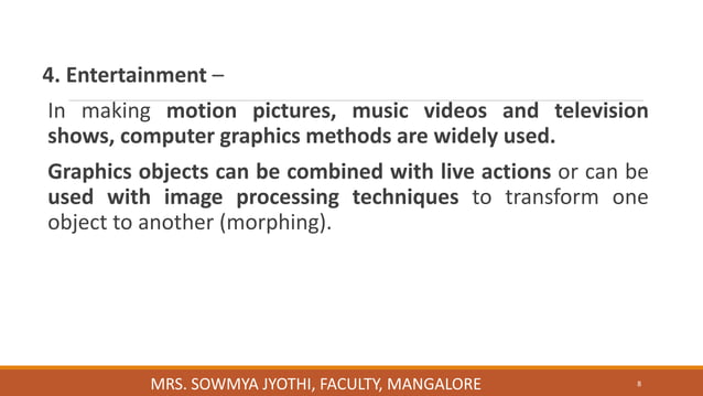 Introduction to graphics | PPT