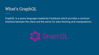 Introduction to GraphQL | PDF | Databases | Computer Software and Applications