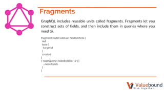 An intro to GraphQL | PPT