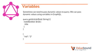 An intro to GraphQL | PPT