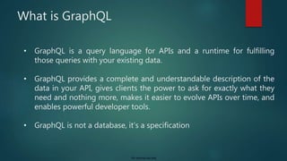 Introduction to Graph QL | PPTX