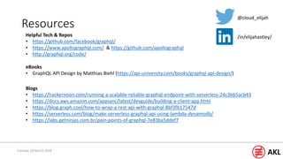 Introduction to GraphQL & Serverless | PPT
