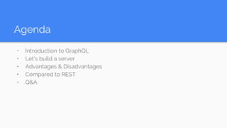 Introduction to GraphQL to enhance your APIs | PPT