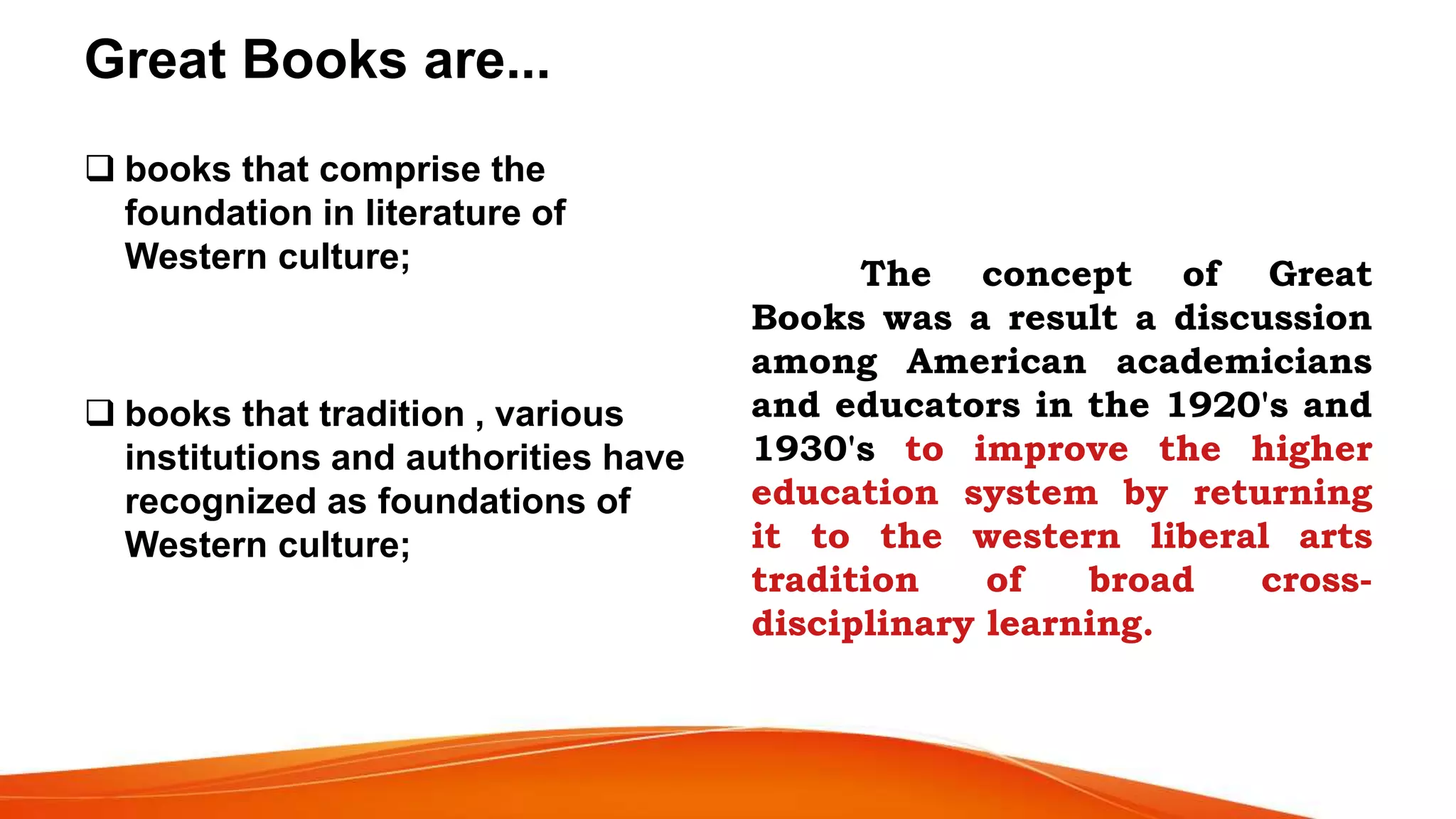 Introduction to Great Books.pptx