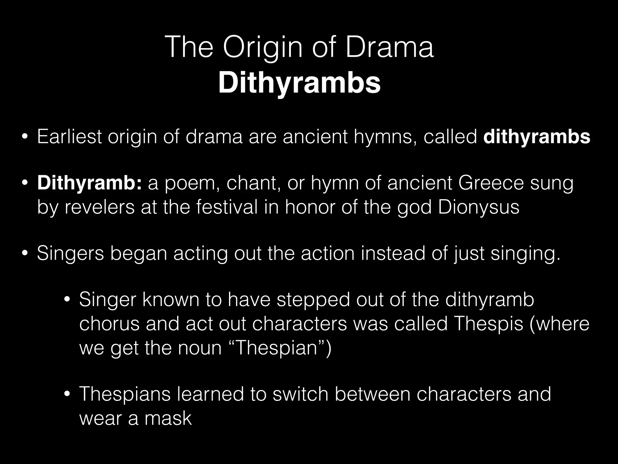Introduction to Greek Drama | PDF