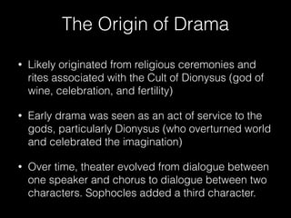 Introduction to Greek Drama | PDF