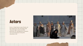 INTRODUCTION TO GREEK THEATRE DRAMA PLAY CONTEXT | PPT