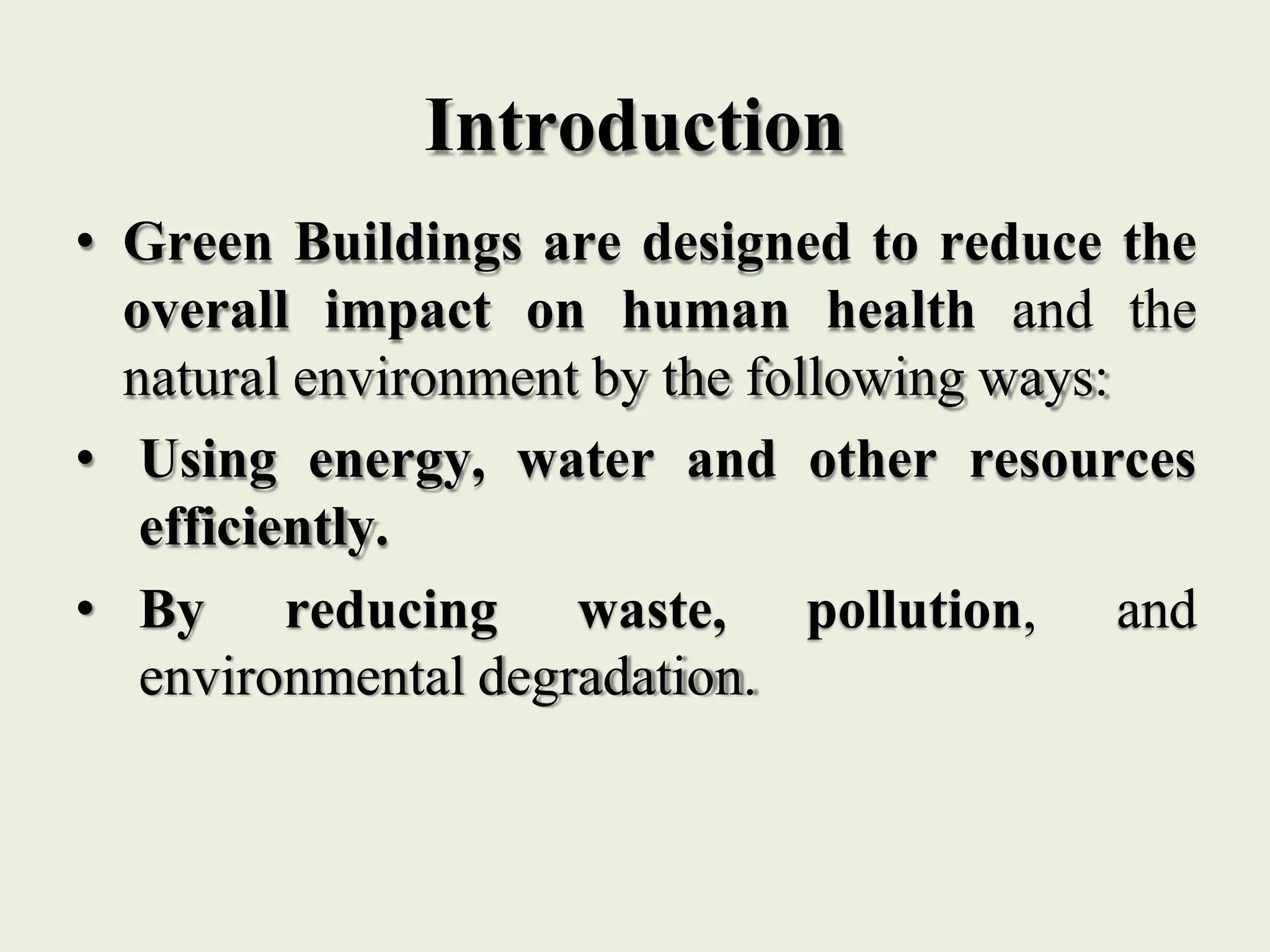 Introduction to Green Building & Sustainability | PDF