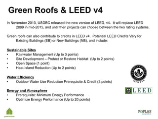 Introduction to Green Roofs | PPTX