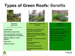 Introduction to Green Roofs | PPTX