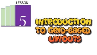 Introduction to grid based layout | PPTX