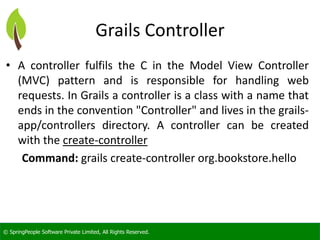 Introduction To Groovy And Grails - SpringPeople | PPT