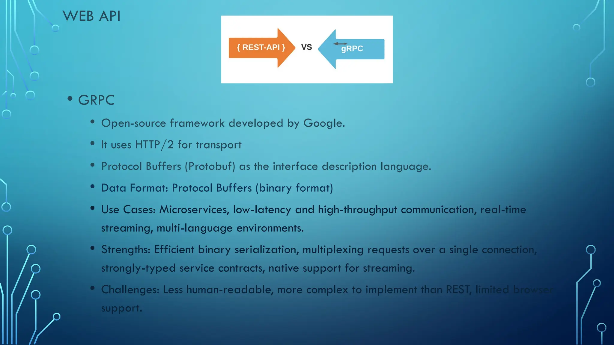 Introduction to gRPC. Advantages and Disadvantages | PPT