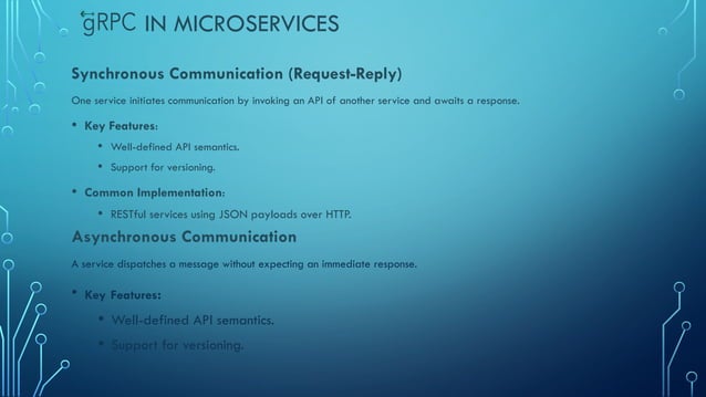 Introduction to gRPC. Advantages and Disadvantages | PPT