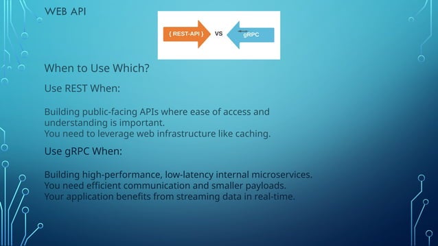Introduction to gRPC. Advantages and Disadvantages | PPT
