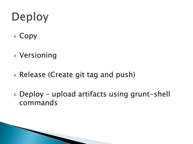 Grunt To Automate Js Build Ppt
